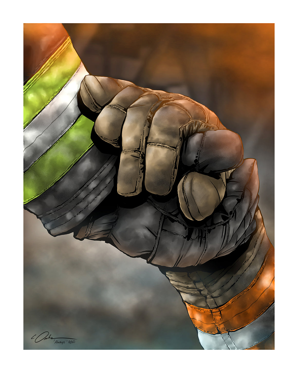 FIREFIGHTER ART – Paul Combs - Studio 7