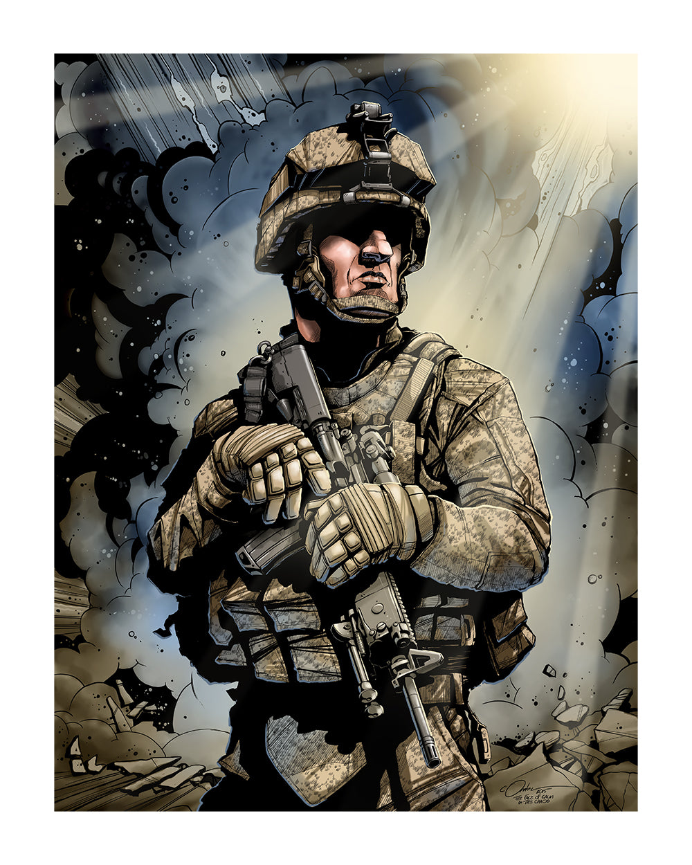 CALM IN THE CHAOS – Paul Combs - Studio 7