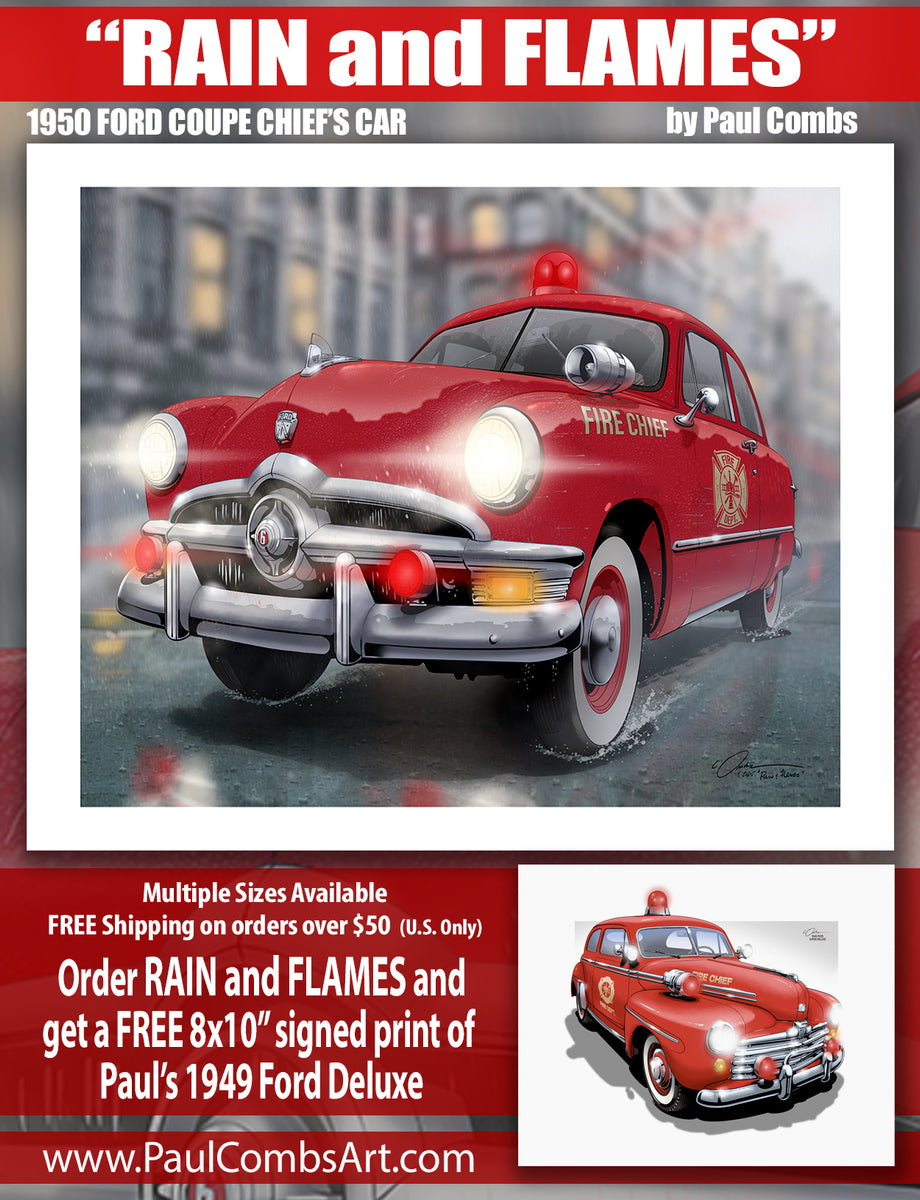 RAIN AND FLAMES – Paul Combs - Studio 7