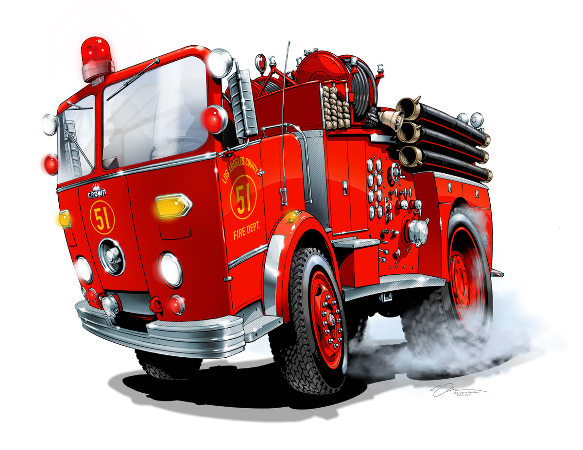 HOT ROD - Crown Firecoach E51-A – Paul Combs - Studio 7