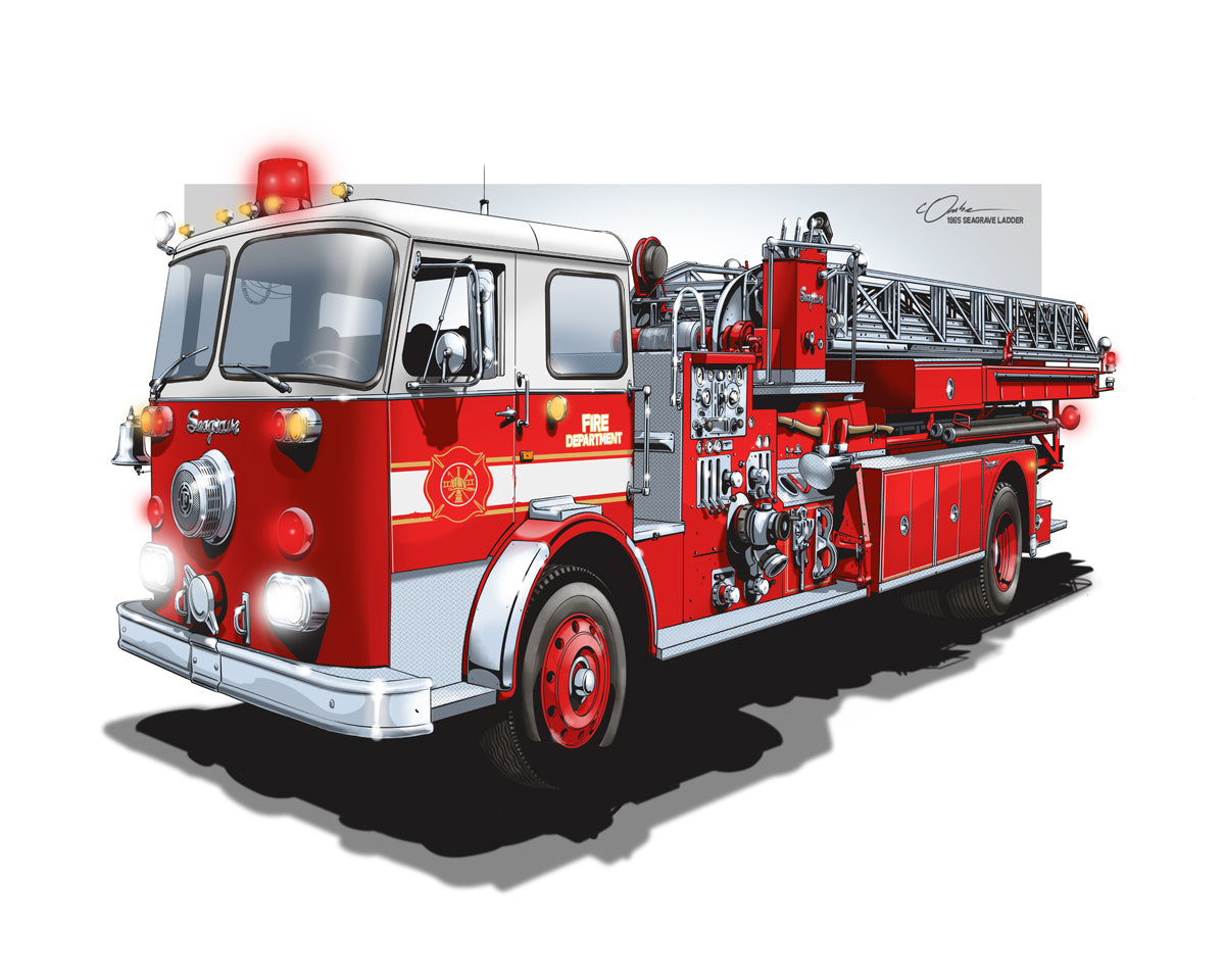 1965 Seagrave Ladder – Paul Combs - Studio 7