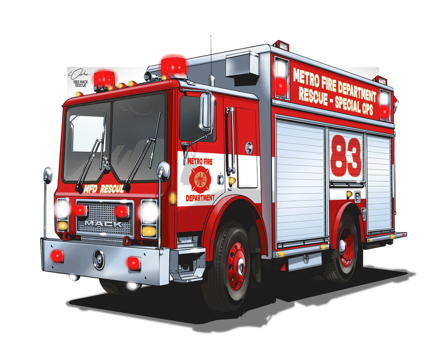 1982 Mack Rescue – Paul Combs - Studio 7