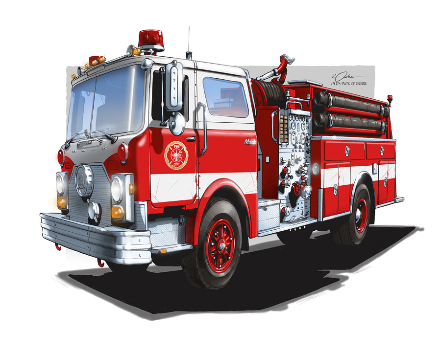 1984 Mack CF Engine – Paul Combs - Studio 7